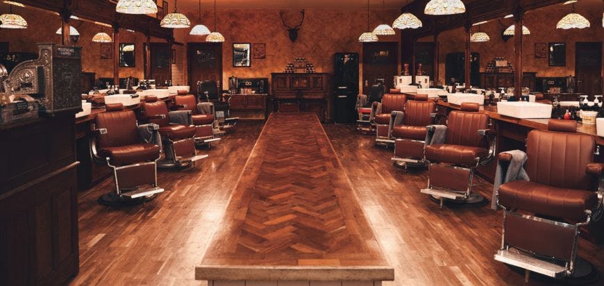 Pop-up Barber Shop: Savills - Spaces